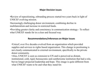 Unicef - rebranding | PDF