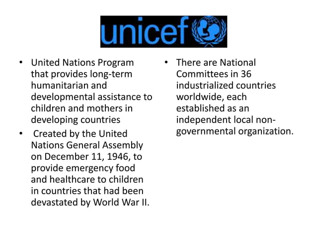 Unicef | PPT