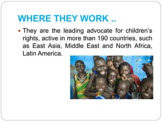 Work: Unicef | PPT