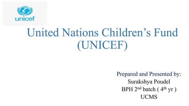 Unicef | PPTX