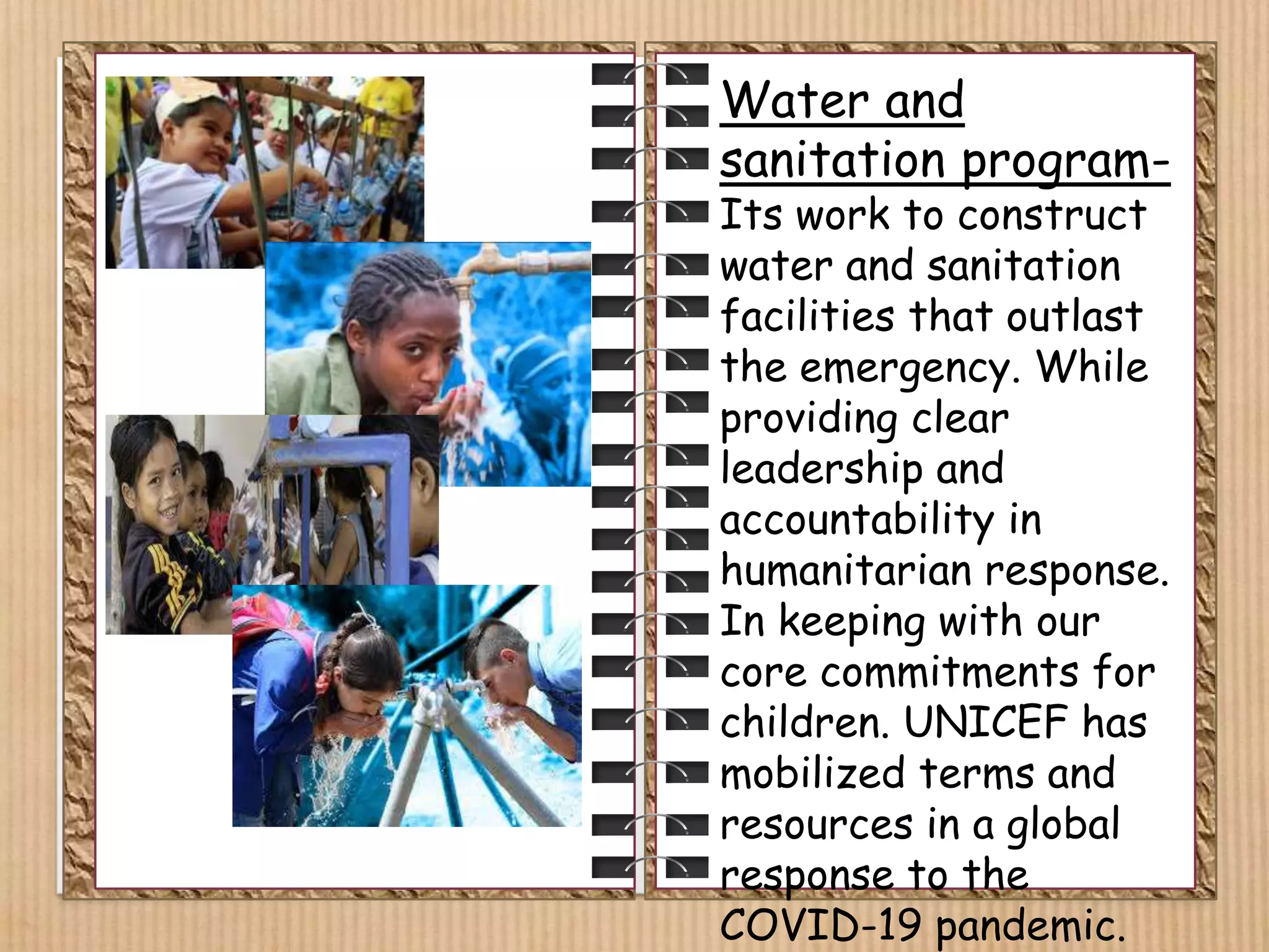 Role of United Nations Children's Fund in ECCE | PPTX