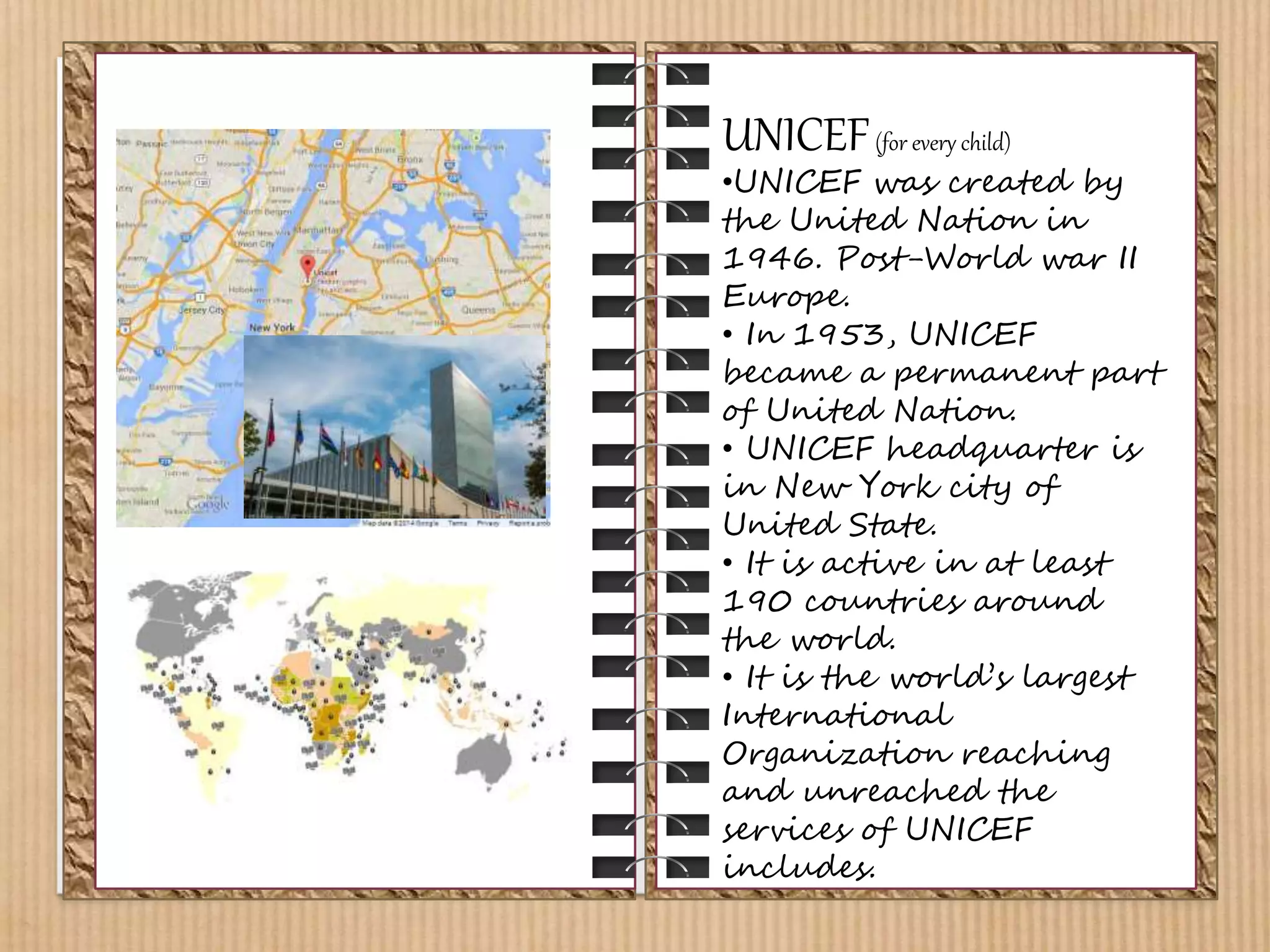 Role of United Nations Children's Fund in ECCE | PPTX