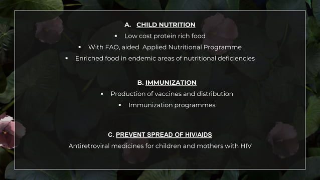 United Nations International Children’s Emergency Fund (UNICEF) | PPTX