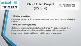 Unicef corporate communication analysis | PPTX