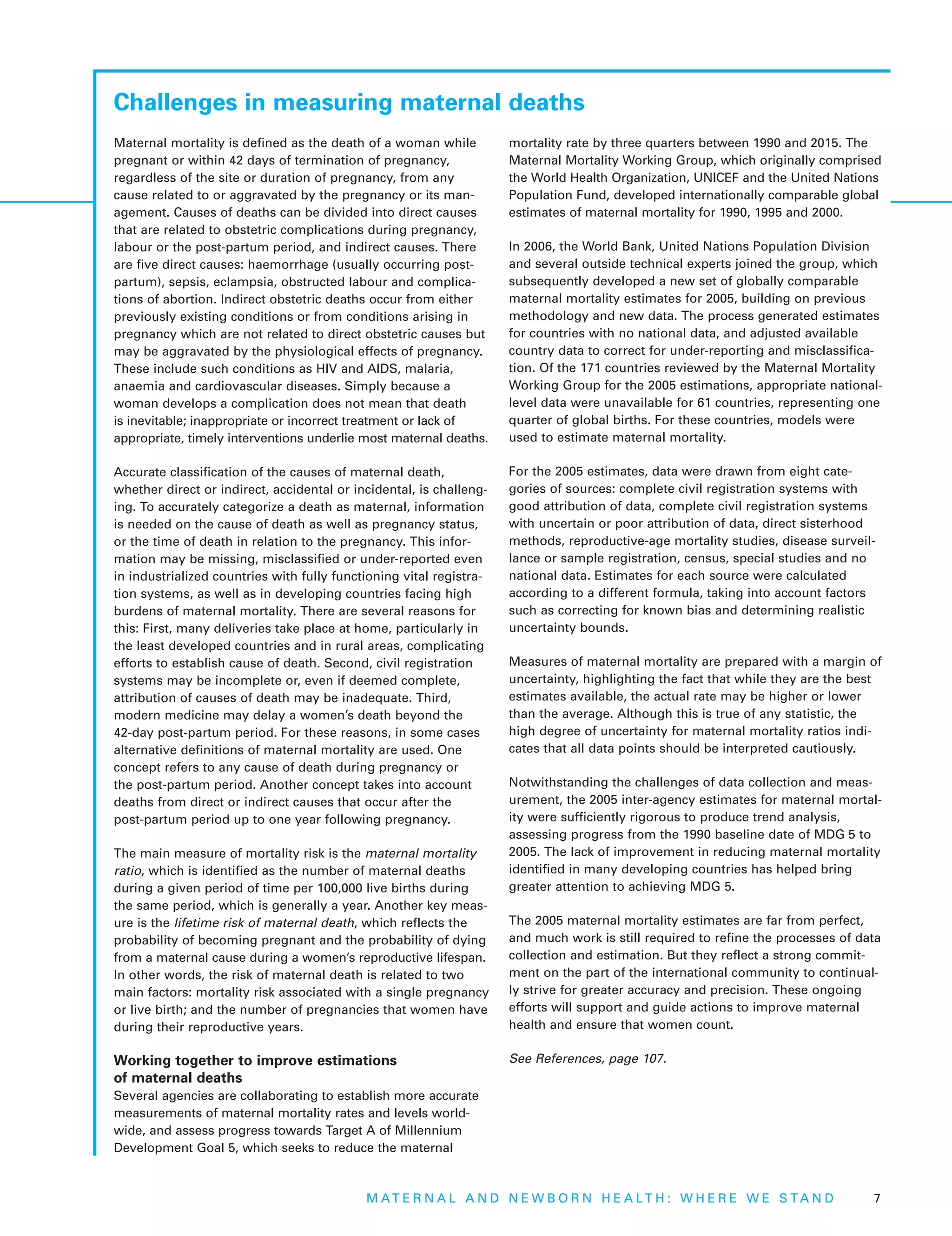 Unicef 2009 State Of Women & Children Report | PDF