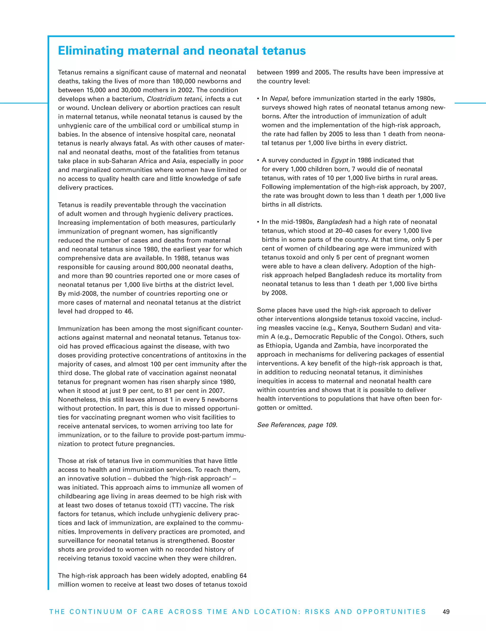 Unicef 2009 State Of Women & Children Report | PDF