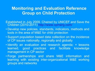 UNICEF - child protection indicators | PPT