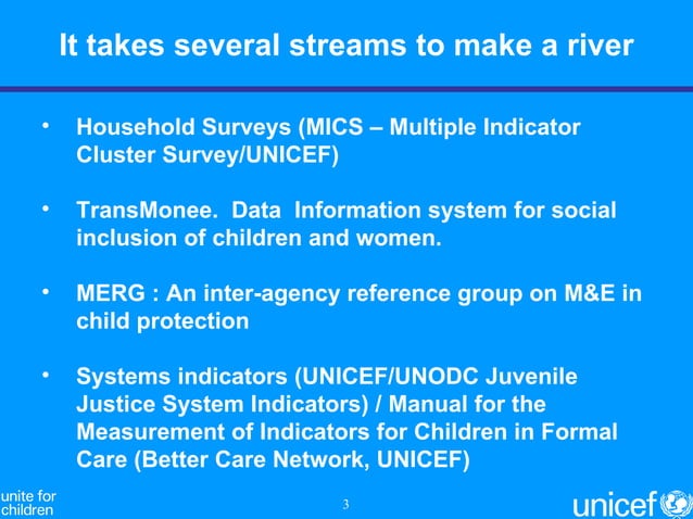 UNICEF - child protection indicators | PPT | Family and Relationships