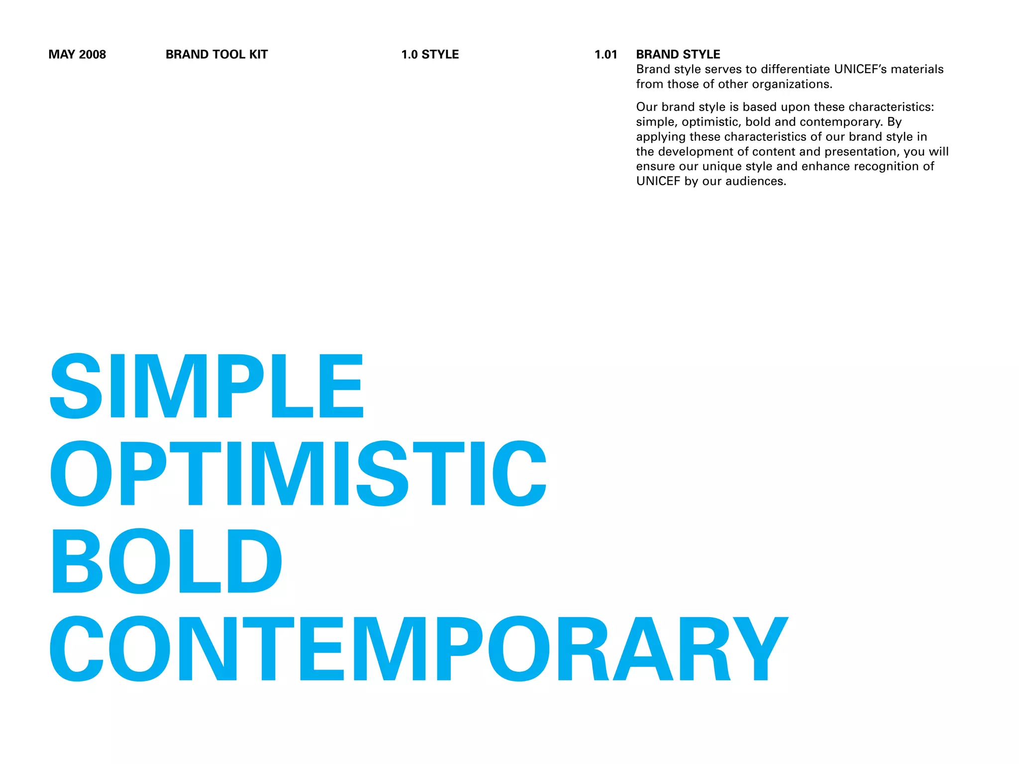 Unicef branding toolkit | PDF