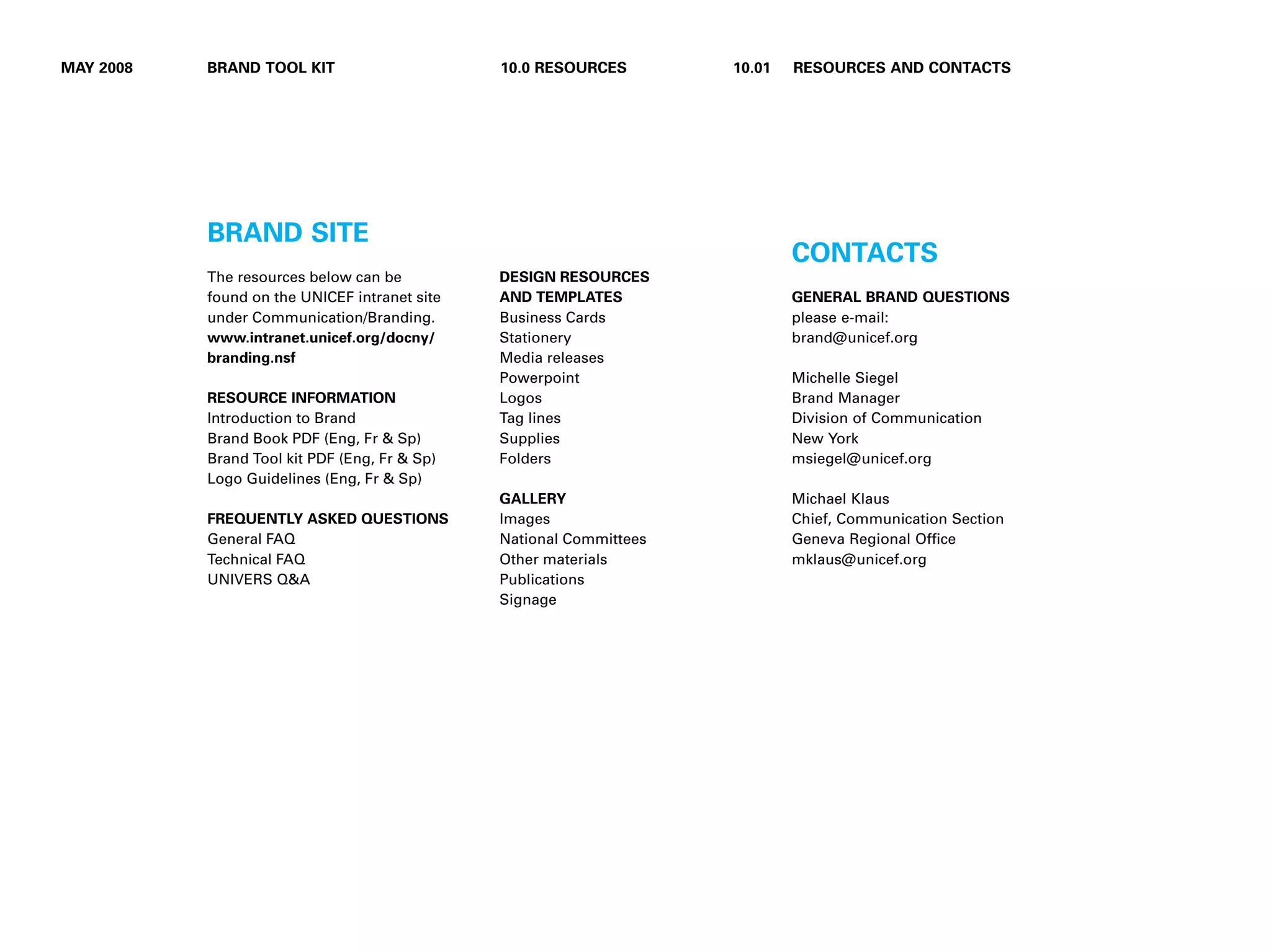 Unicef branding toolkit | PDF
