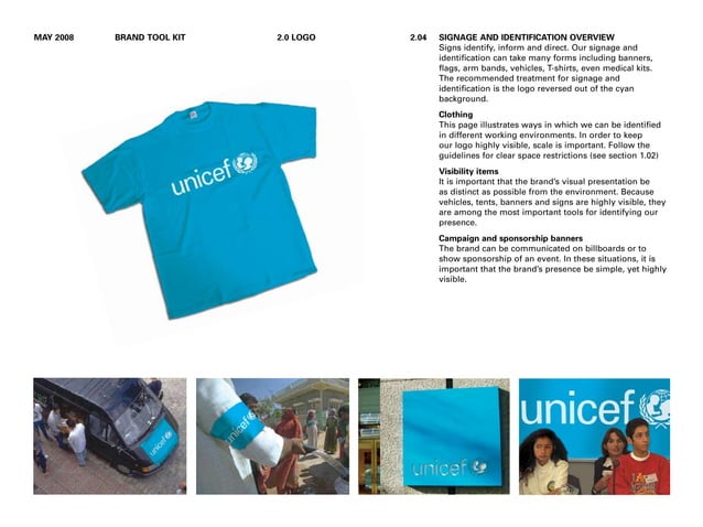 Unicef branding toolkit | PDF