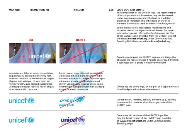 Unicef branding toolkit | PDF