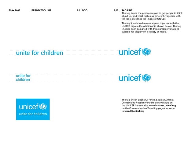 Unicef branding toolkit | PDF