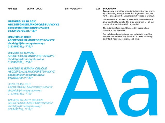 Unicef branding toolkit | PDF