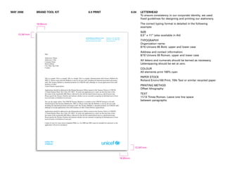 Unicef branding toolkit | PDF
