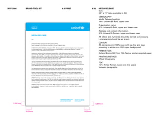 Unicef branding toolkit | PDF