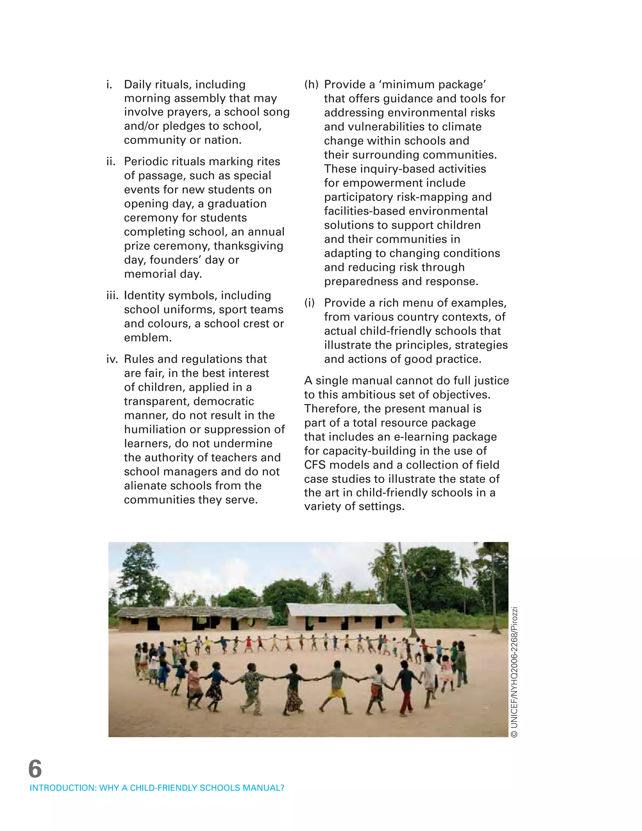 Unicef child friendly schools manual | PDF