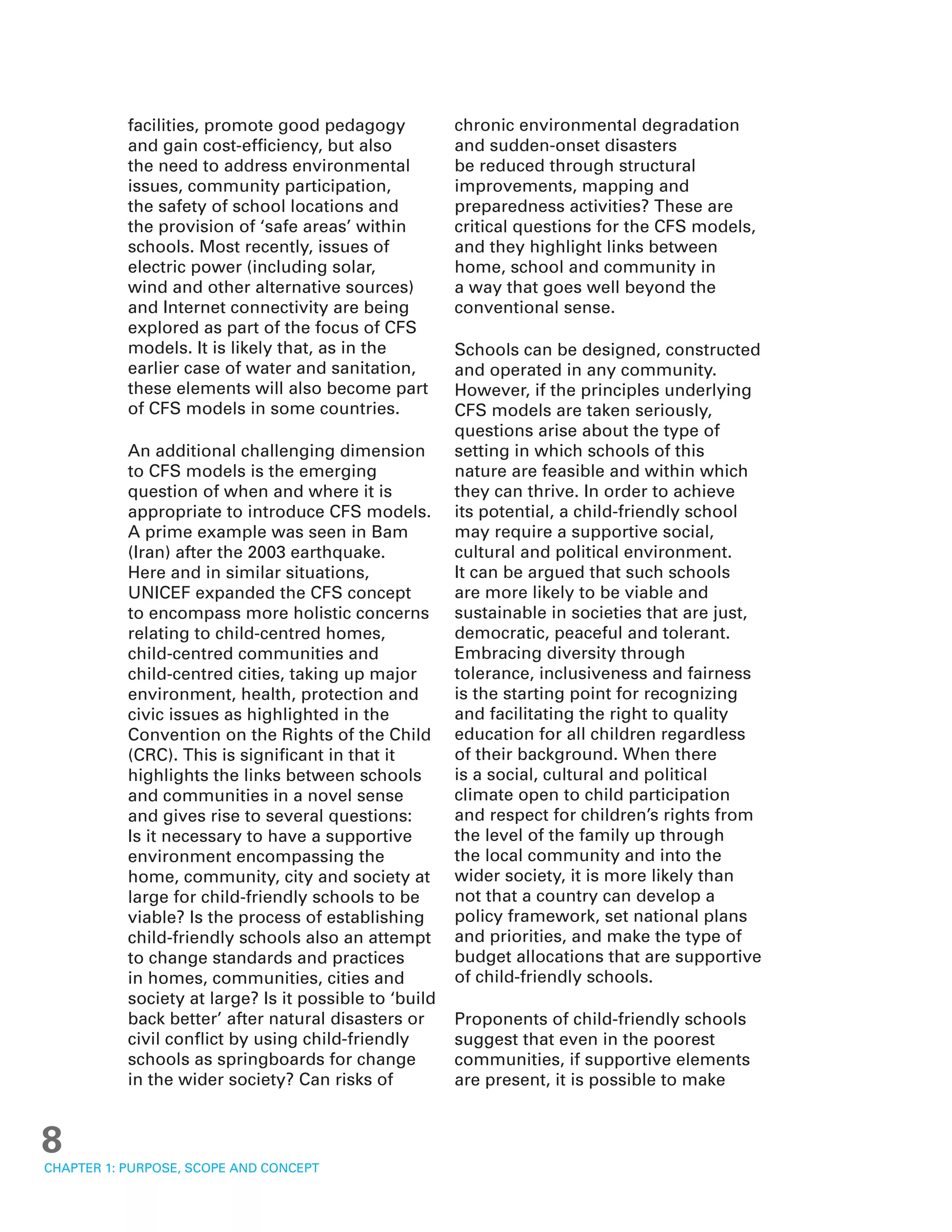 Unicef child friendly schools manual | PDF