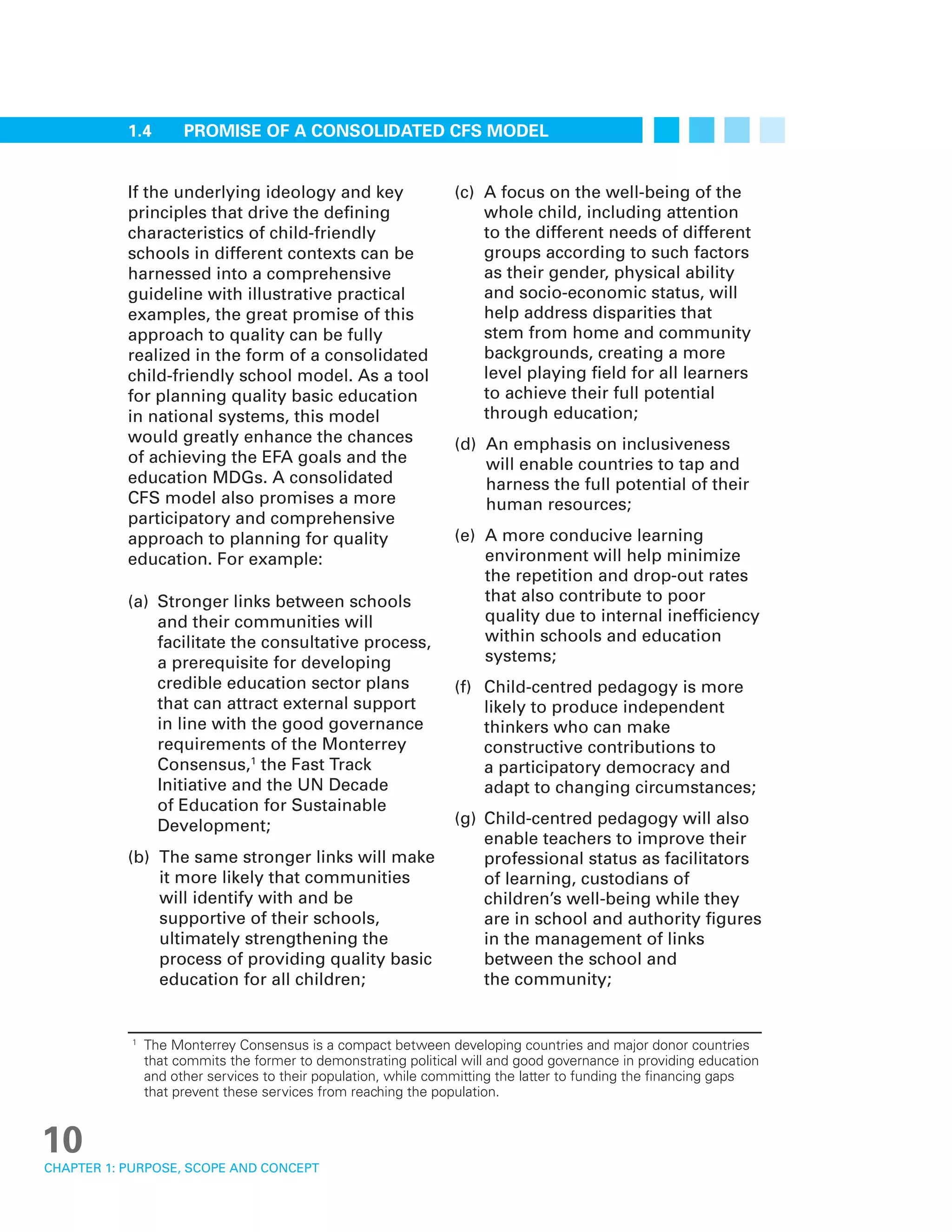 Unicef child friendly schools manual | PDF