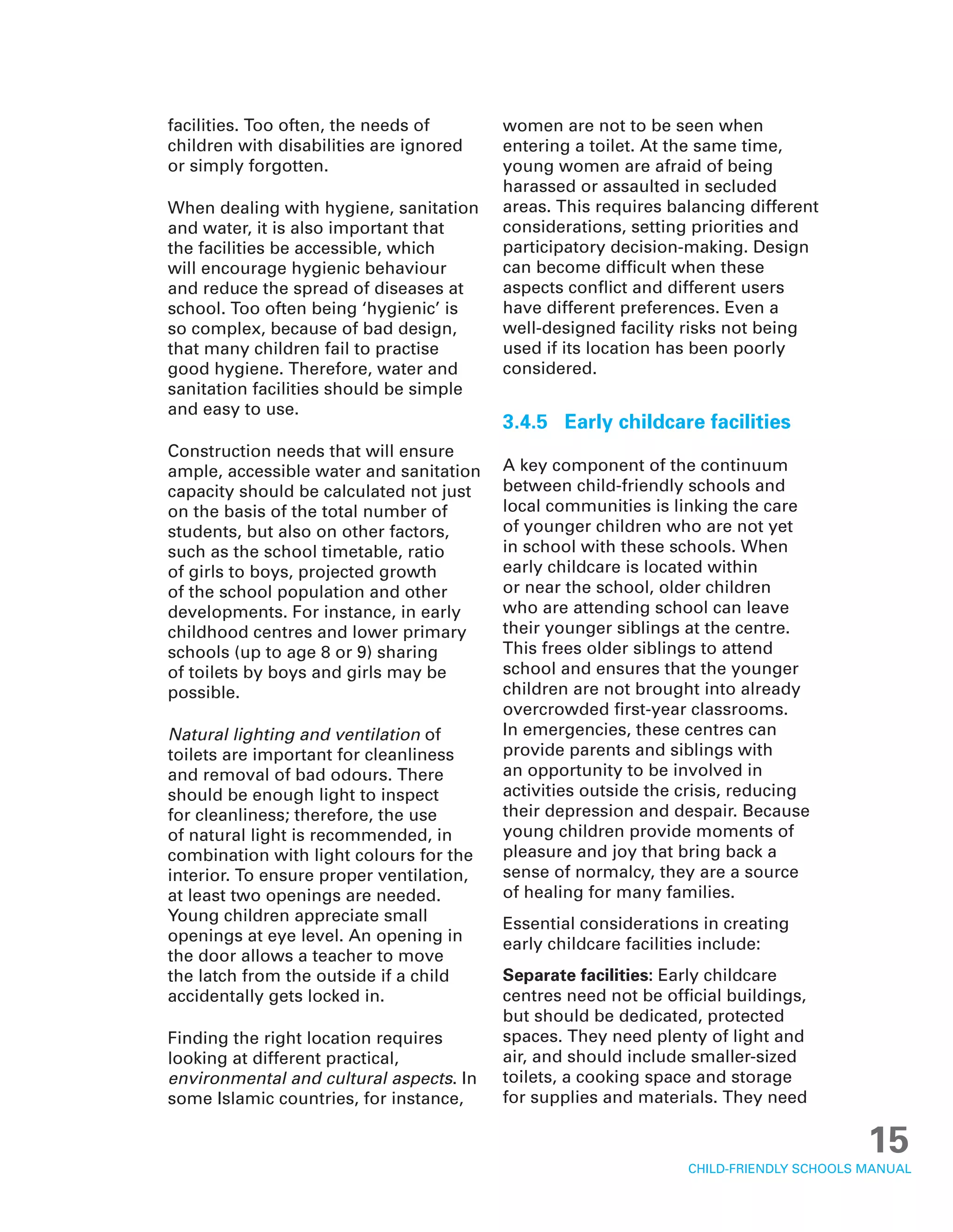 Unicef child friendly schools manual | PDF