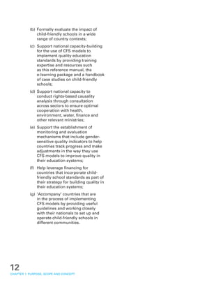 Unicef child friendly schools manual | PDF