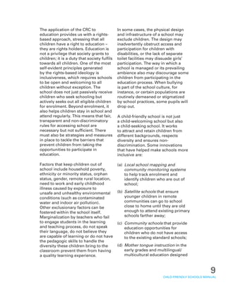 Unicef child friendly schools manual | PDF