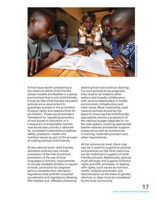 Unicef child friendly schools manual | PDF