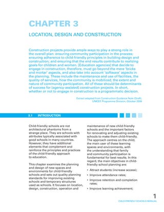 Unicef child friendly schools manual | PDF
