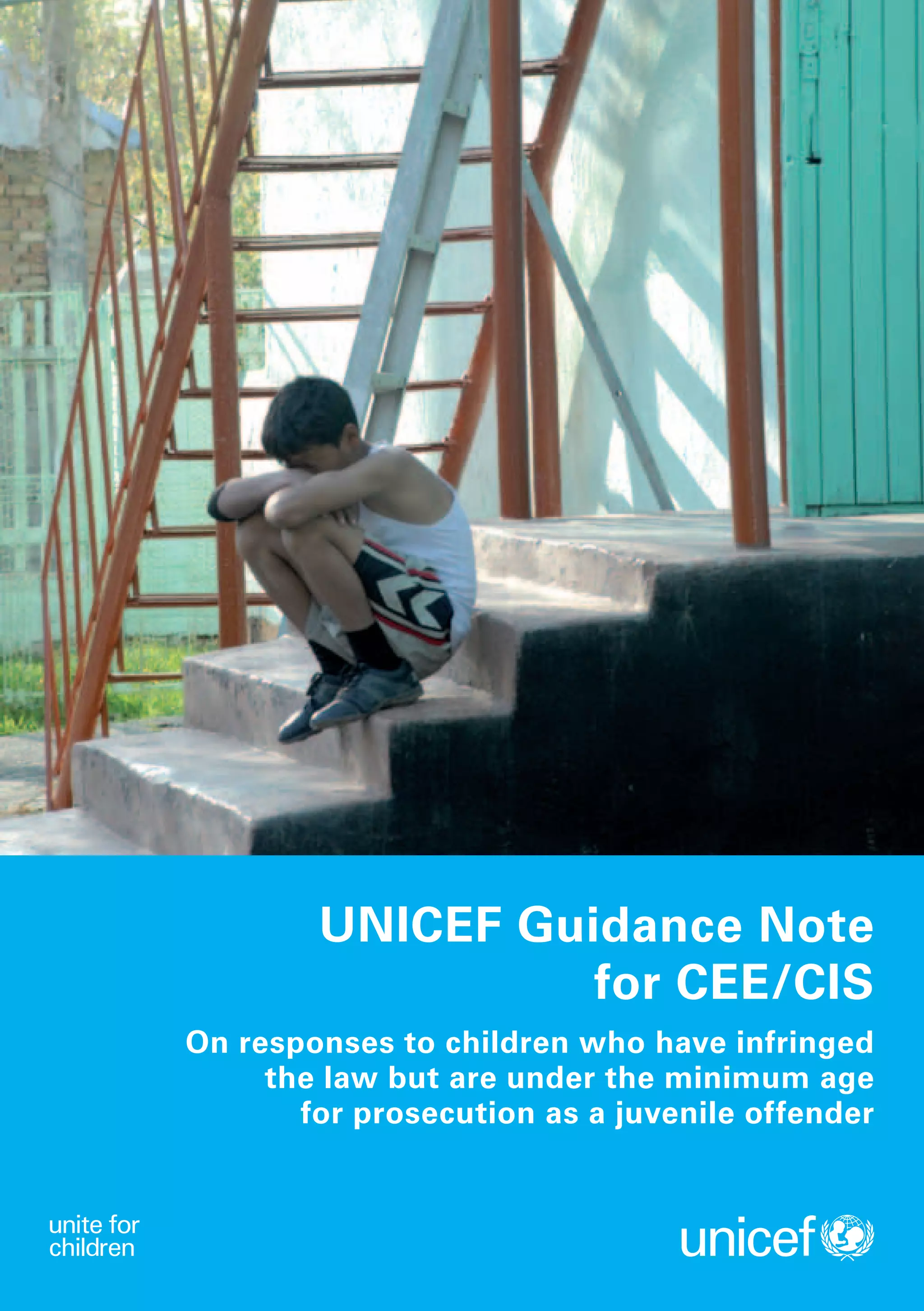 UNICEF Guidance note for CEE/CIS on responses to children who have ...