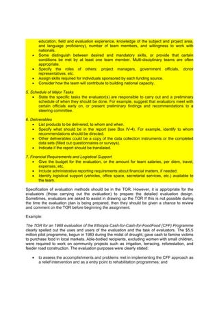 Unicef guideline for monitoring and evaluation | PDF