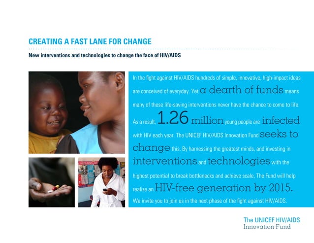 HIV/AIDS Innovation Fund Introduction | PDF