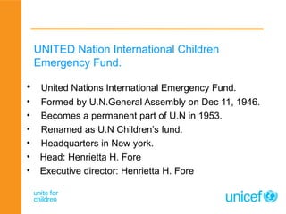 Unicef | PPT