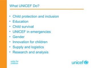 Unicef | PPT