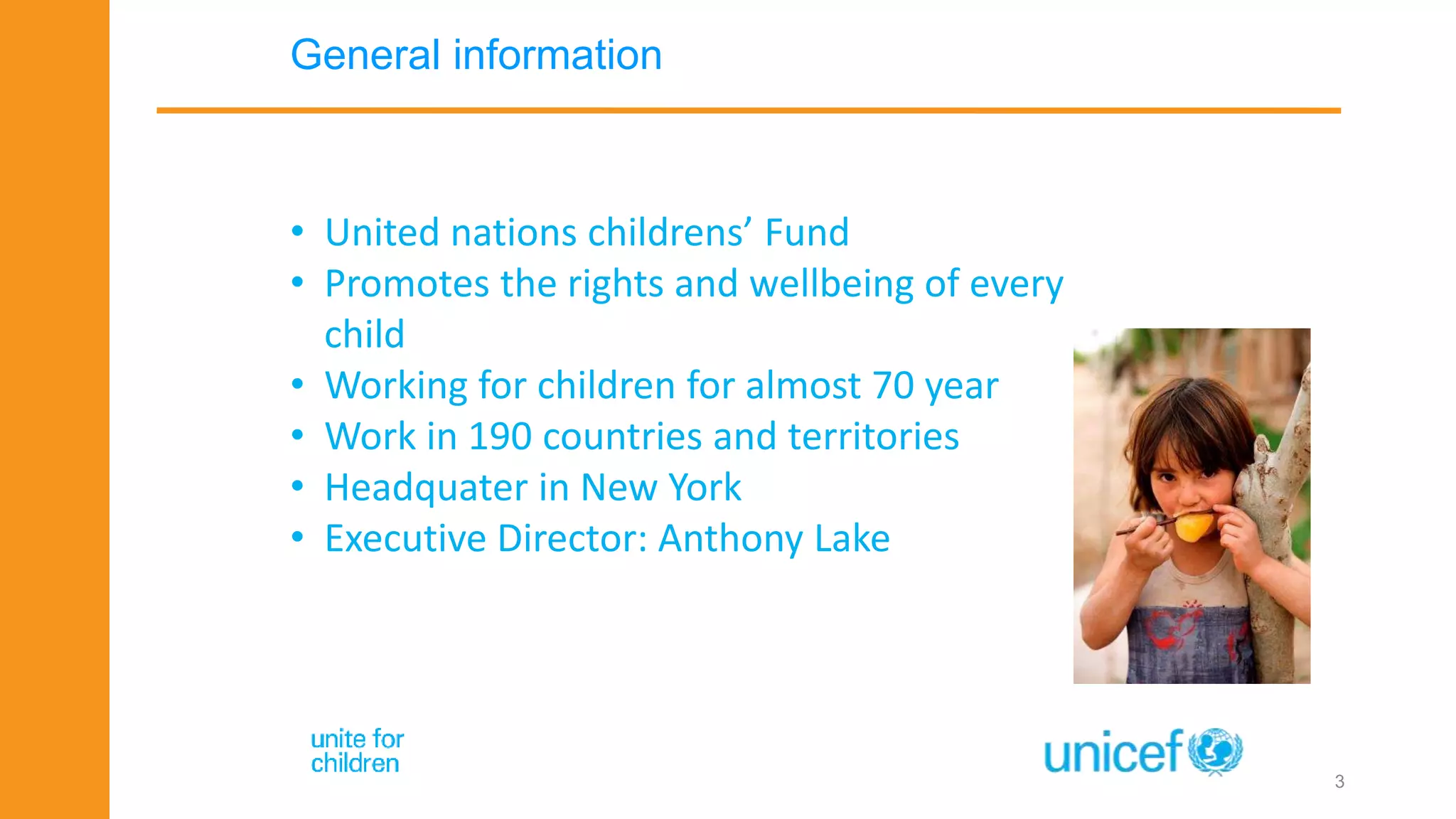 Unicef presentation | PPTX