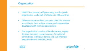 Unicef presentation | PPTX