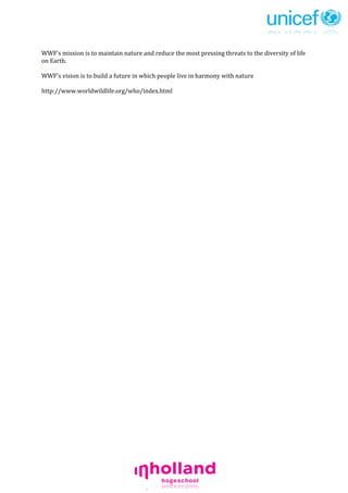 Unicef report | DOC