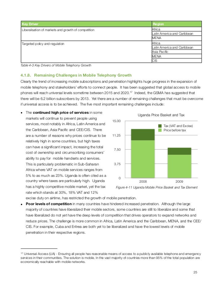 Unicef Report Mobiles For Development