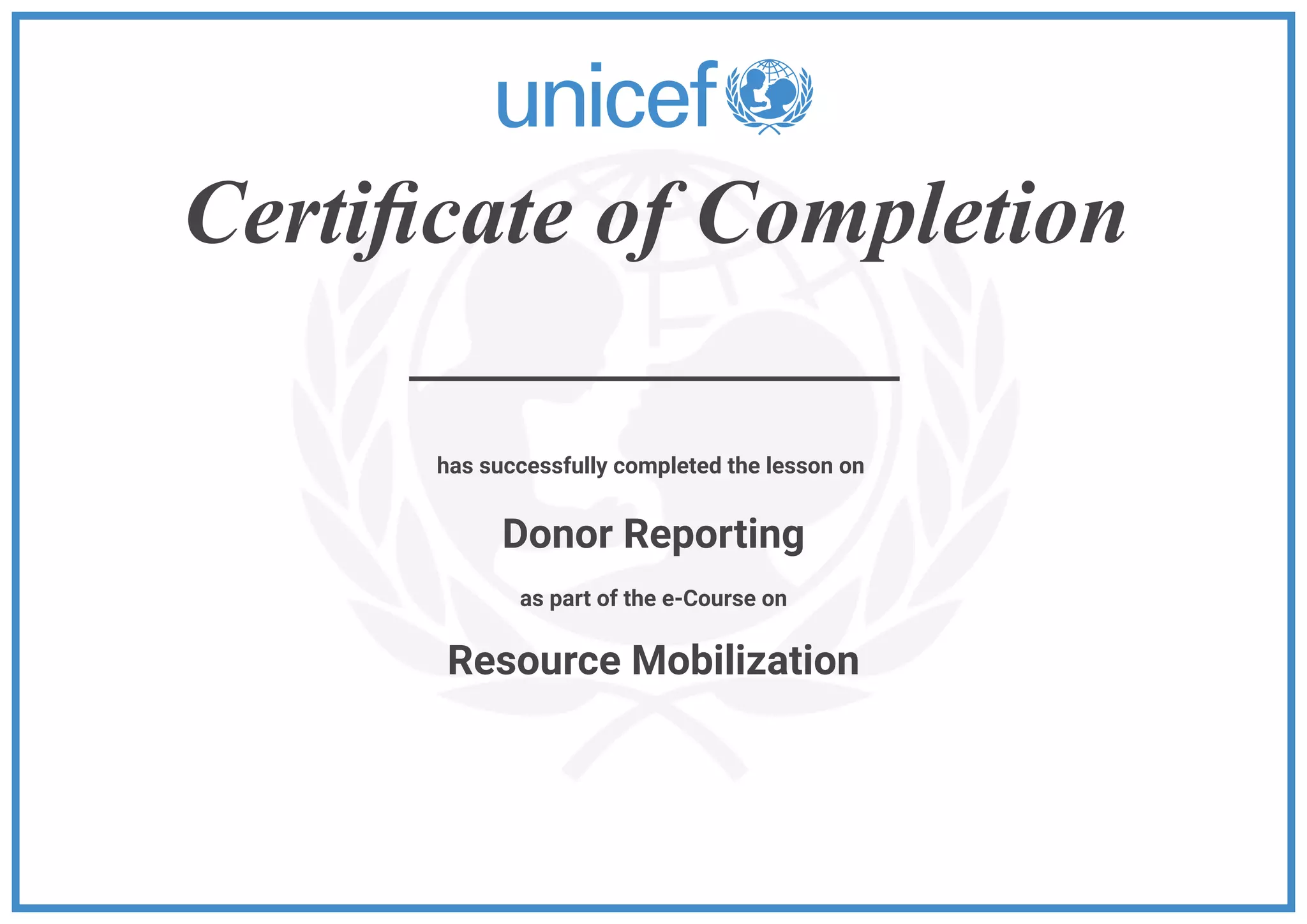 Unicef rm certificate_of_completion_l5_donor_reporting charlie hartono ...