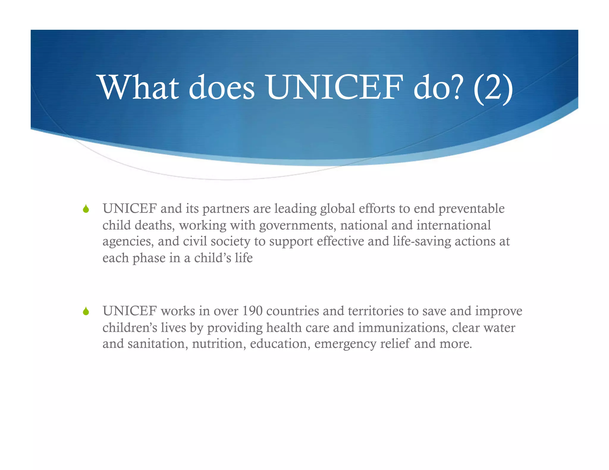 Unicef | PDF