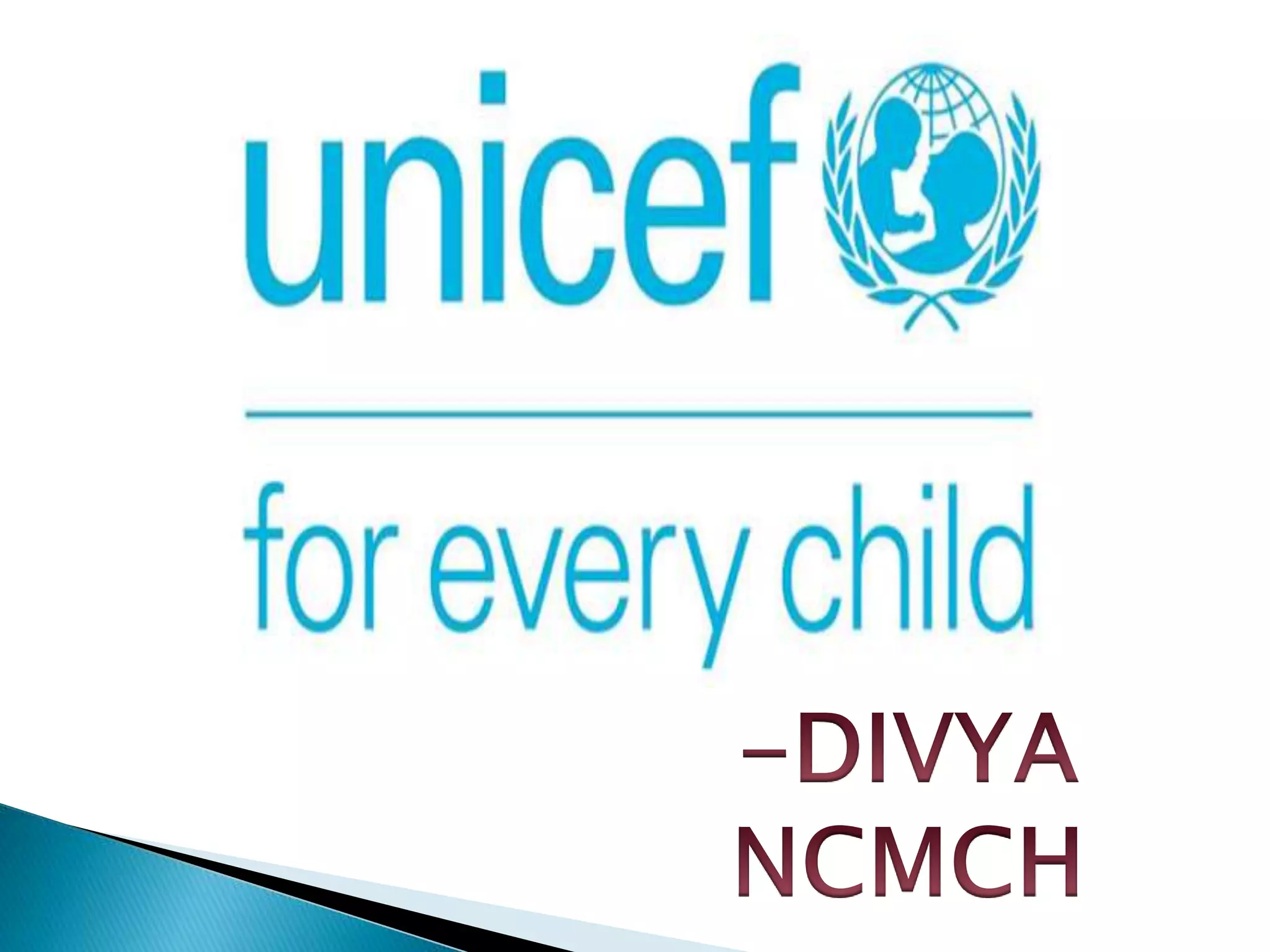 Unicef work | PPTX