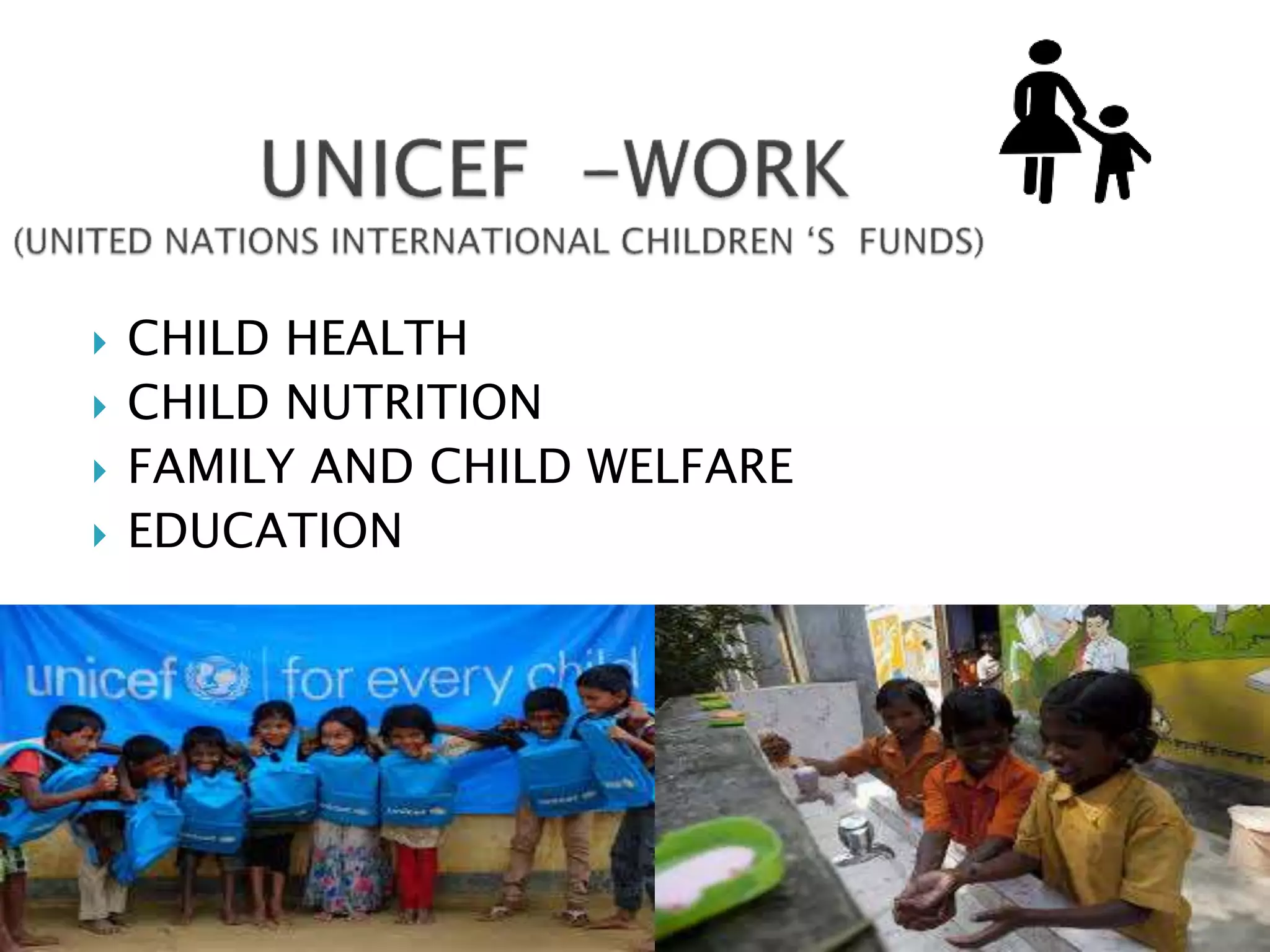 Unicef work | PPTX