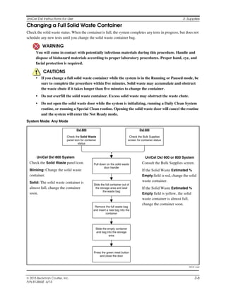 Unicel DxI - manual de operador ingles | PDF