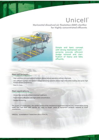 Unicell | Krofta Engineering | PDF