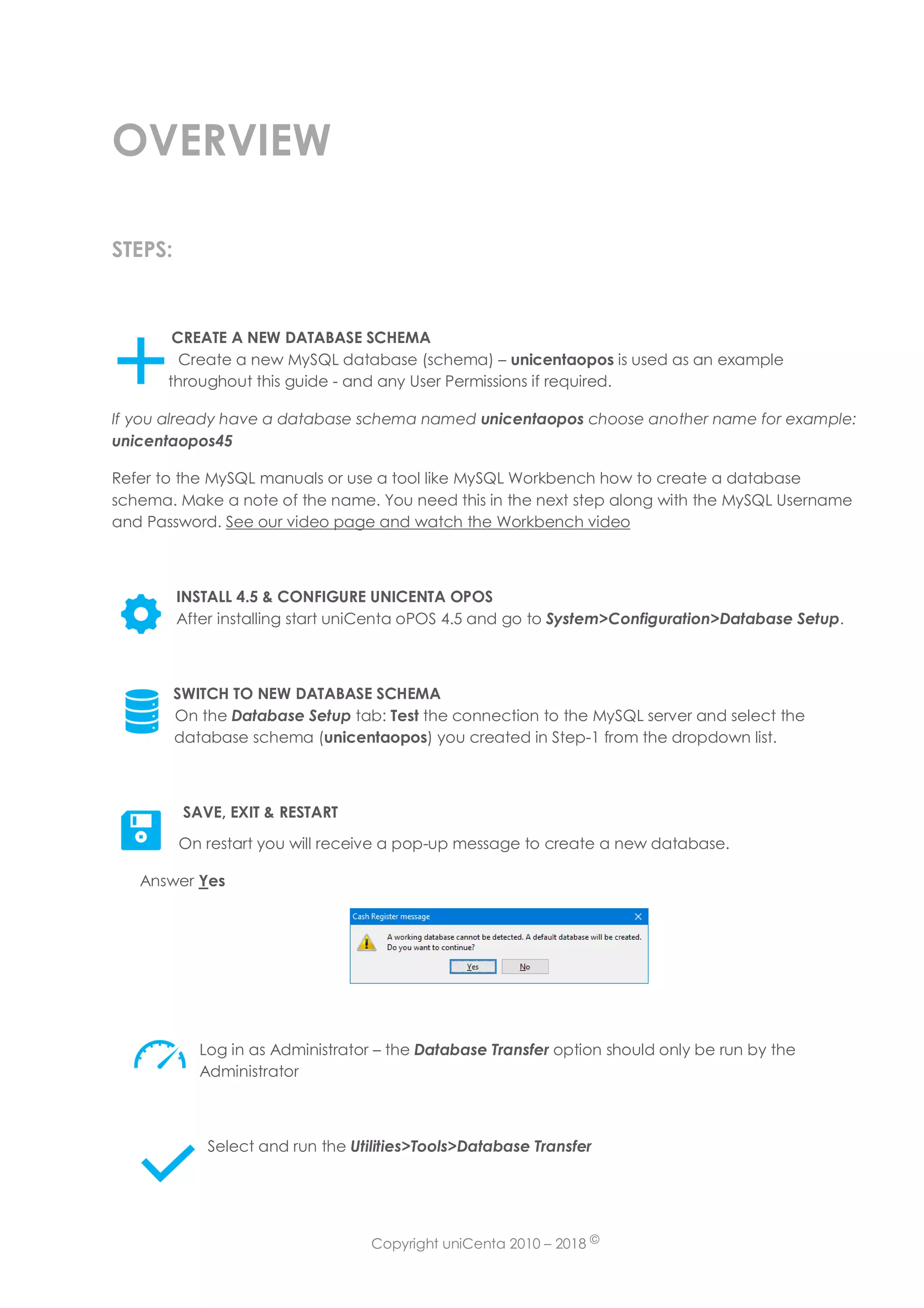 Uni centa opos data transfer guide | PDF