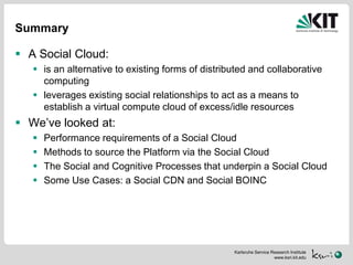 Social Cloud Computing | PPTX