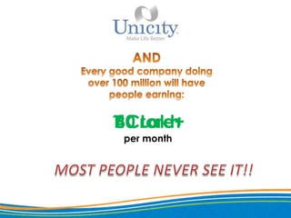 Unicity compensation plan indian version | PPTX | Government Support ...