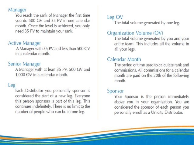 Unicity compensation plan indian version | PPTX | Government Support ...