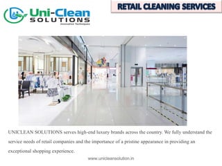 Uniclean solutions a company profile | PDF