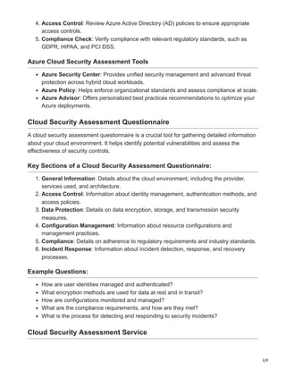 Cloud Security Assessment Guide: Ensuring Robust Protection for Your ...
