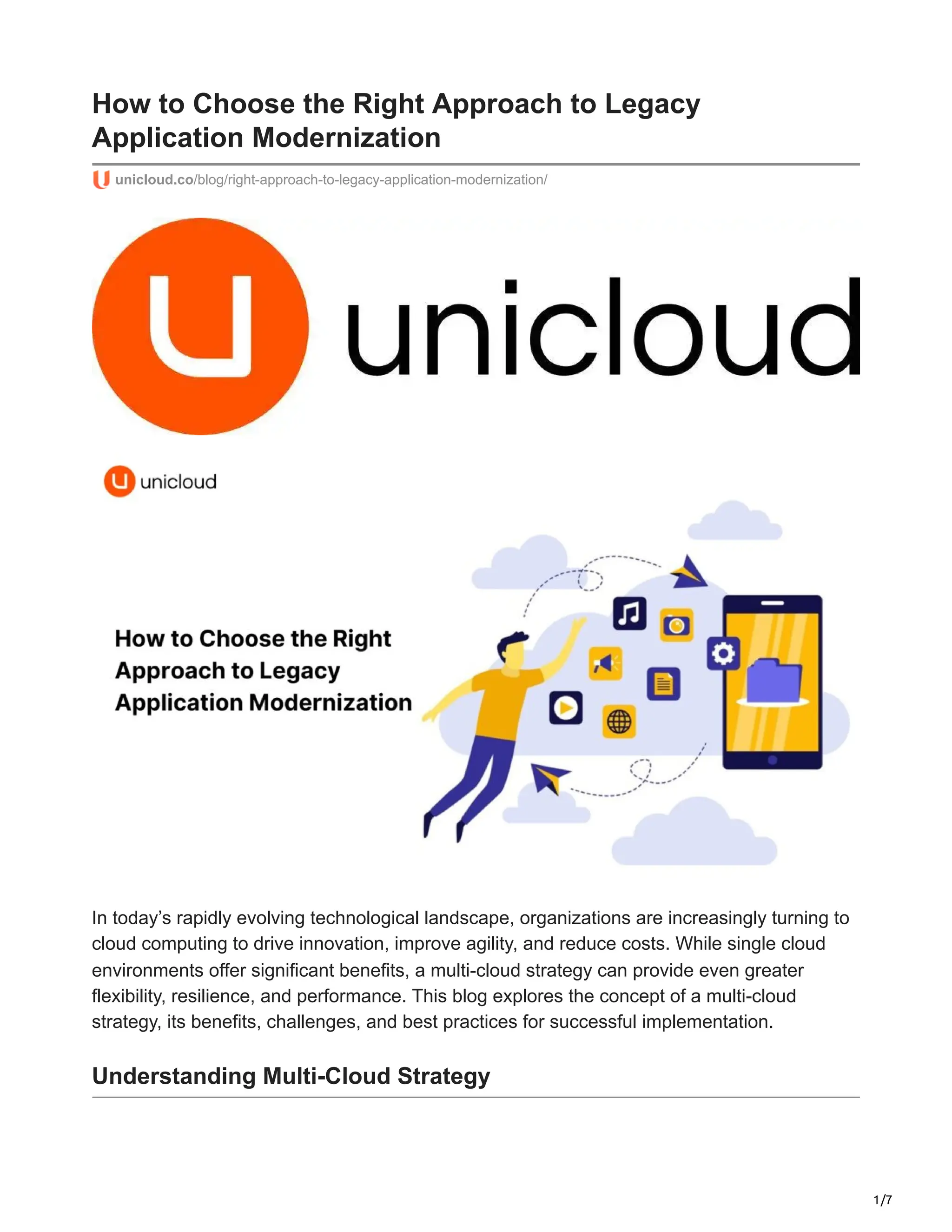 How to Choose the Right Approach to Legacy Application Modernization | PDF